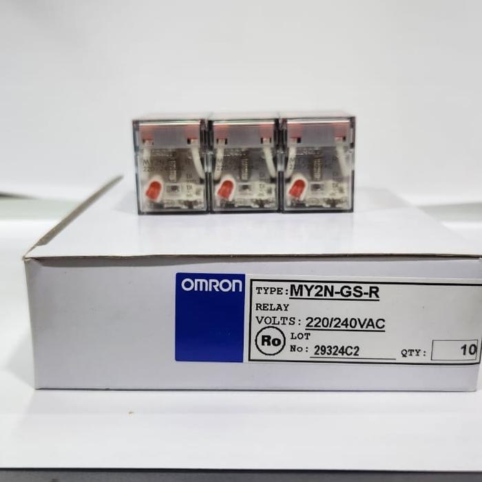 Jual RELAY MY2N 220V/240VAC OMRON ORIGINAL 100% 8 KAKI - Jakarta Barat - RA ELEKTRIK.MEKANIK ...