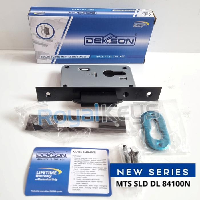 Jual Mortise Lock Sliding Dekson Dekkson MTS SLD DL 84100 Hitam Body ...