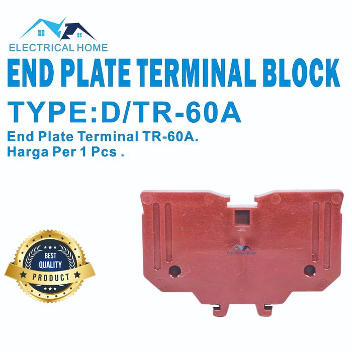 Jual End Plate Terminal Block TR 60A Din Rail. - Kota Surabaya ...