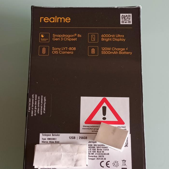 Jual AR REALME GT 6 GT6 || 12GB+12GB* || 256GB SNAPDRAGON 8s GEN 3 ...