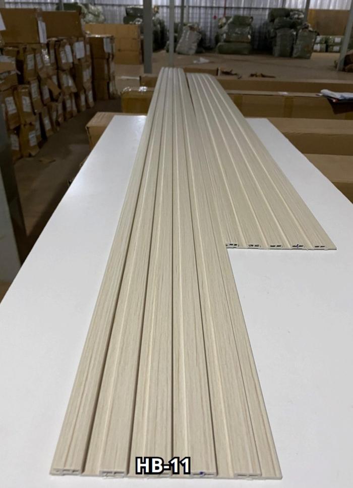 Promo WPC WOOD PANEL /// Wall Panel PVC size 290cm x 19.5cm Wood Panel ...