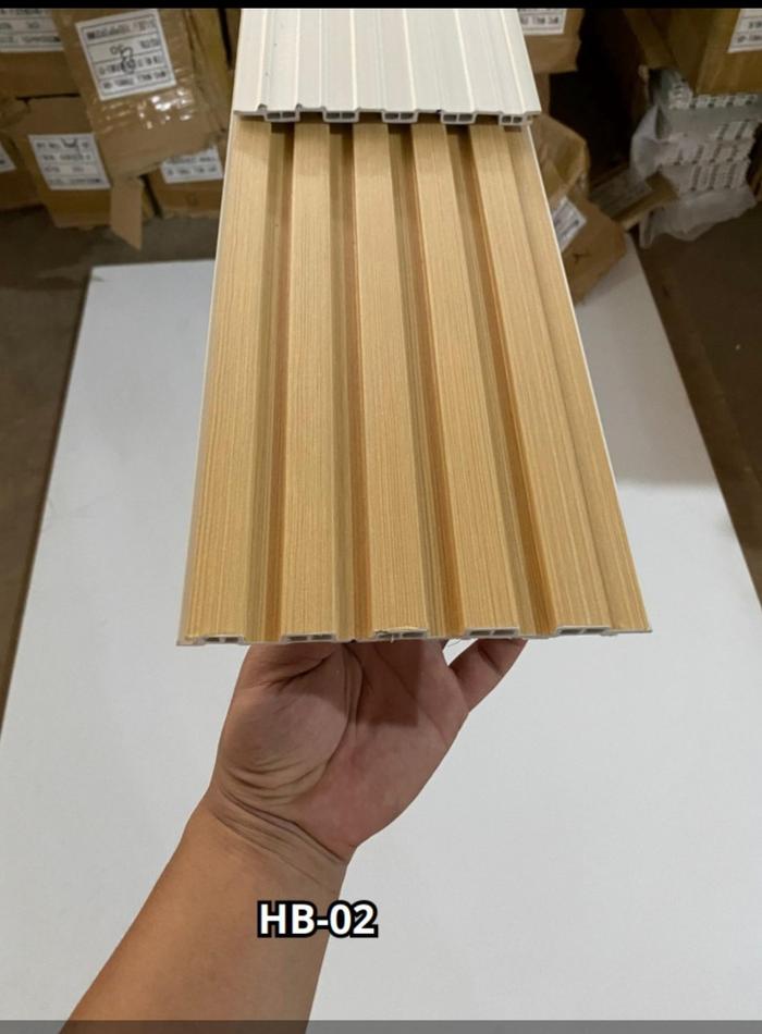 Jual WPC WOOD PANEL /// Wall Panel PVC size 290cm x 19.5cm Wood Panel ...