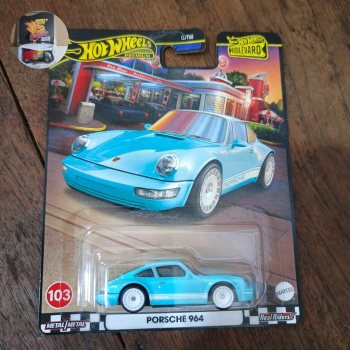 Jual Hot Wheels Premium Porsche 964 Boulevard Kota Malang Mater