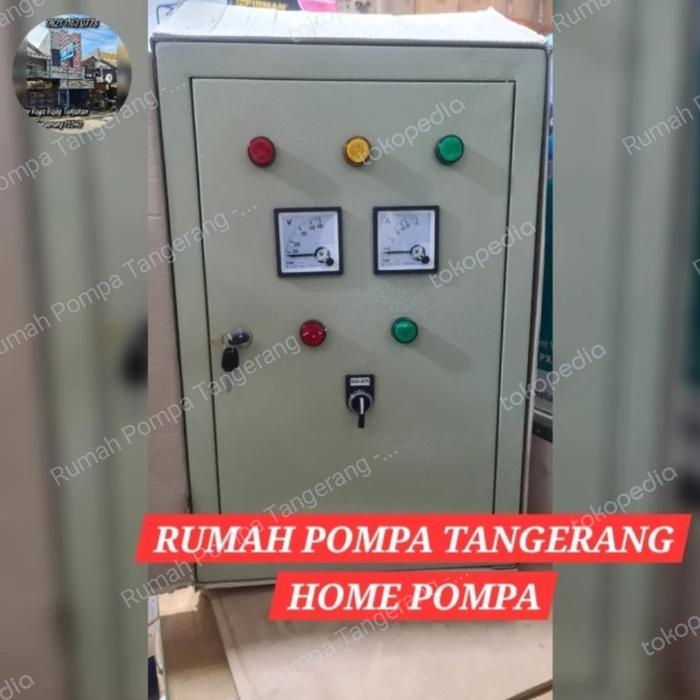 Jual PANEL POMPA SATELIT 7.5Hp 380v PANEL POMPA SIBEL 380v 50Hz 3Phase ...