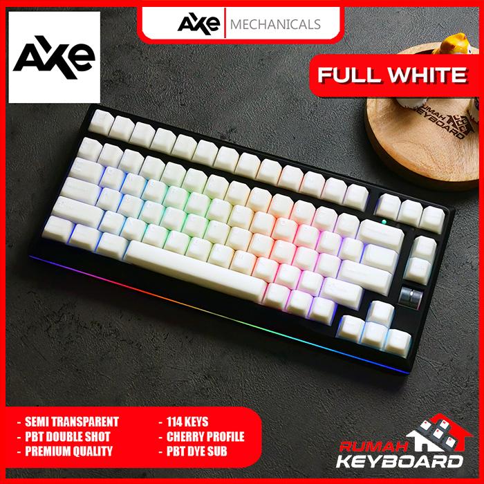 Promo KEYCAP - KEYCAPS - CHERRY - SEMI TRANSPARAN - DOUBLE SHOT PBT DYE ...