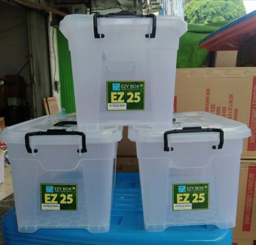 Jual Box Container Gagang CB 25 Liter EZY Putih Shinpo Handy Kontainer ...