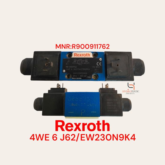 Jual SOLENOID VALVE HYDRAULIC REXROTH 4WE 6 J62/EW230N9K4 - Jakarta Barat - Hydromaticjakarta ...