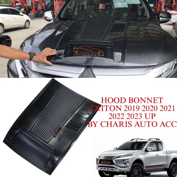 Jual HOOD BONNET TRITON 2019 2020 2021 2022 2023 UP OEM MITSUBISHI ASLI ...