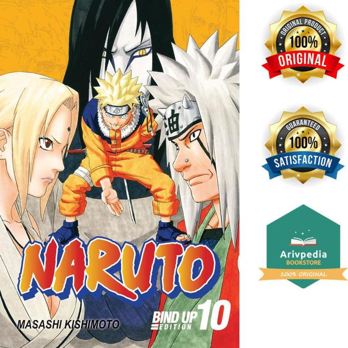 Promo Naruto Bind Up Edition 1 2 3 4 5 6 7 8 9 10 by MASASHI KISHIMOTO ...