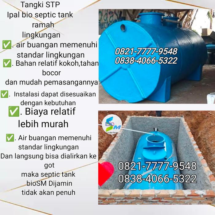 Jual tangki stp Ipal bio septic tank (custom) - Kab. Tangerang - sinar ...