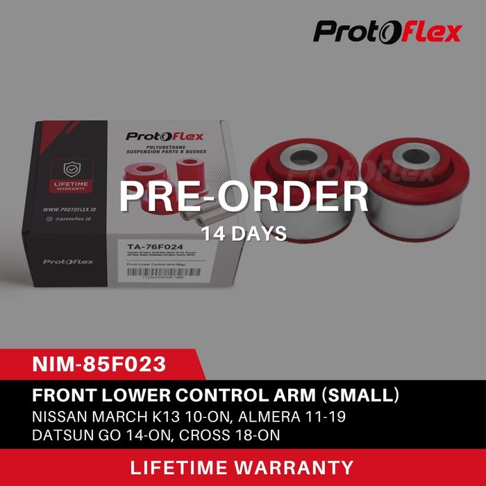 Promo Protoflex Bush Lower Arm Depan (Kecil) Nissan March K13 Almera ...
