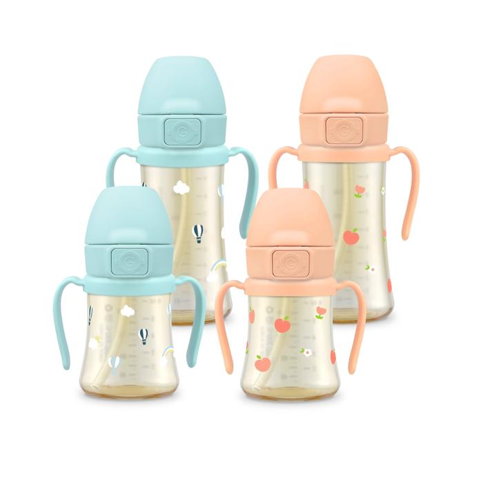 Jual GROSMIMI PPSU STRAW CUP 200/300ml PEACH FLOWER/SKY BALLOON BOTOL ANAK - Kota Tangerang ...