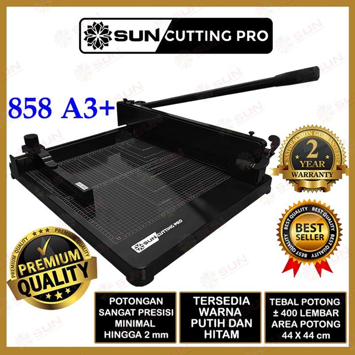Promo Mesin Thick Layer Paper Cutter A3 858 - Alat Pemotong Kertas 1 ...