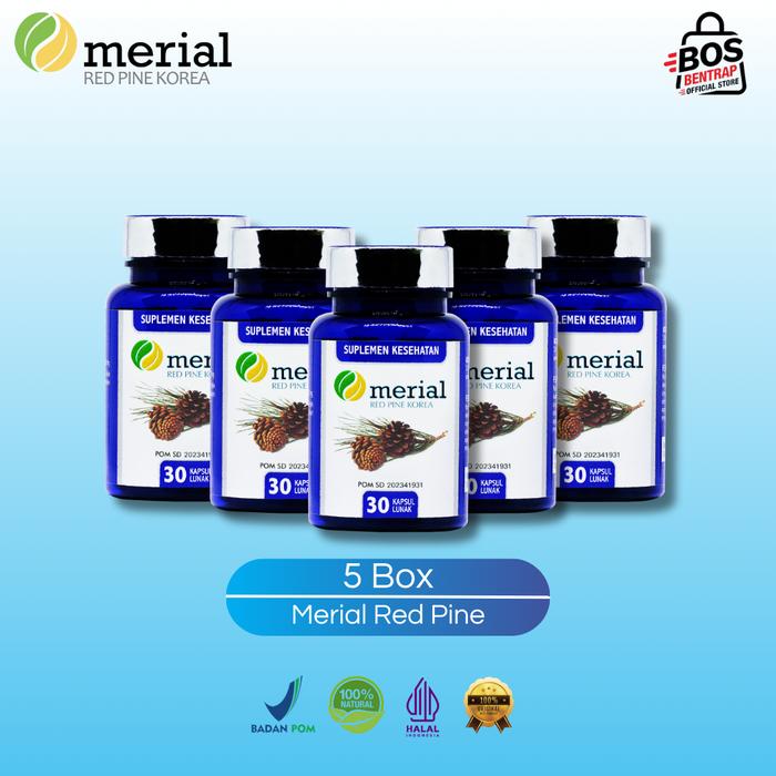 Jual Merial Red Pine Korea - 30 Kapsul / Herb Hipertensi dan Kolesterol ...