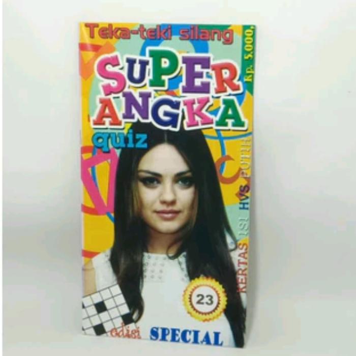Jual Buku TTS Kuis Angka Teka Teki Silang Asah Otak Panjang Besar ...