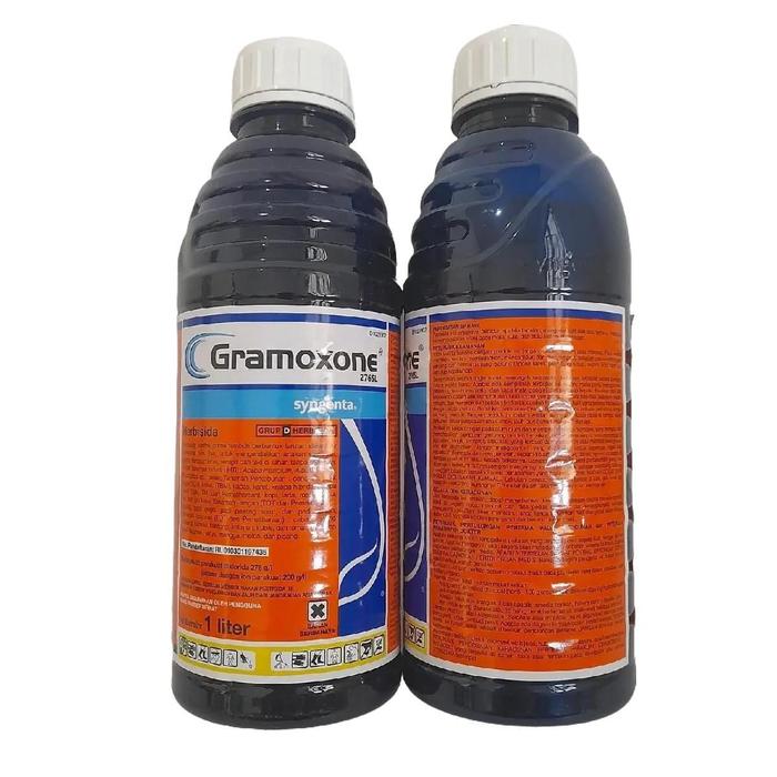 Jual Herbisida Gramoxone 276SL produk Syngenta kemasan 1L berwarna ...
