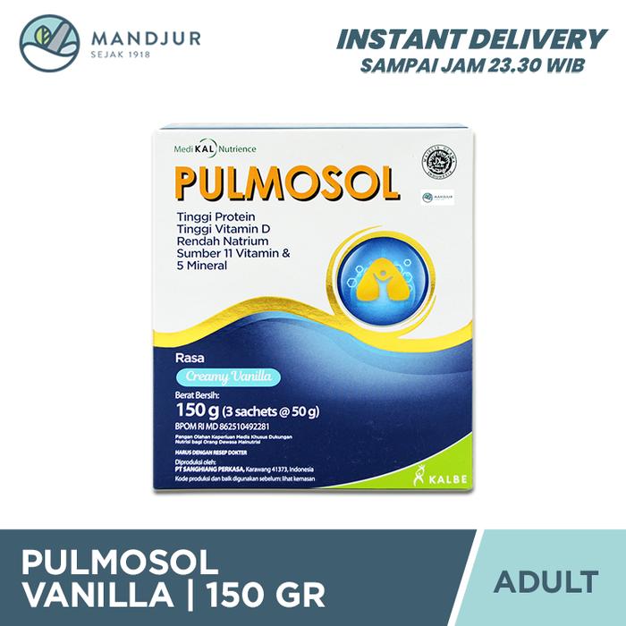 Jual Pulmosol Vanila 150 Gram - Susu Nutrisi Kesehatan Pernapasan ...