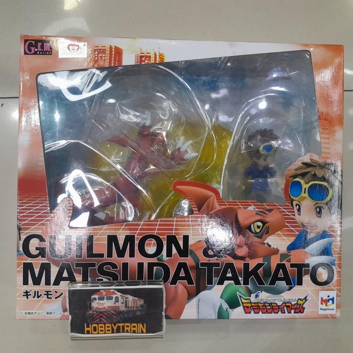 Jual G.E.M GEM FIGURE DIGIMON GUILMON & MATSUDA TAKATO FIGURE - Jakarta ...