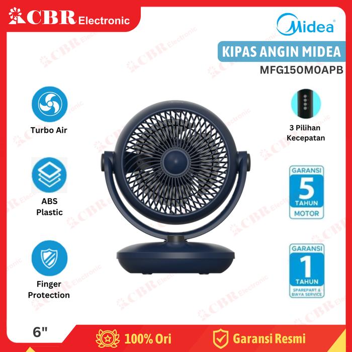 Jual Kipas Angin Sirkulasi MIDEA / MFG150M0APB (Duduk) - Kota Batam ...