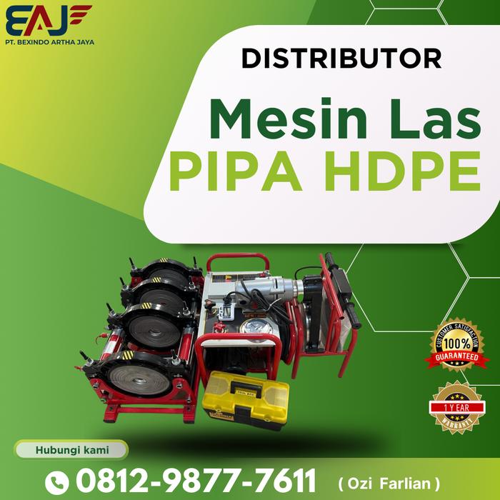 Jual Mesil las pipa hdpe 315mm - mesin pemanas pipa hdpe 315mm - mesin ...