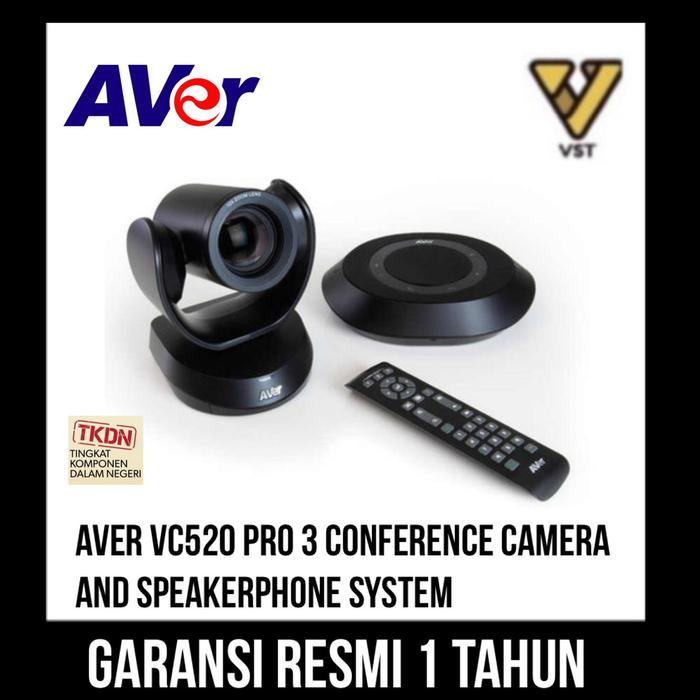 Jual AVer VC520 Pro 3 Conference Camera And Speakerphone System ...