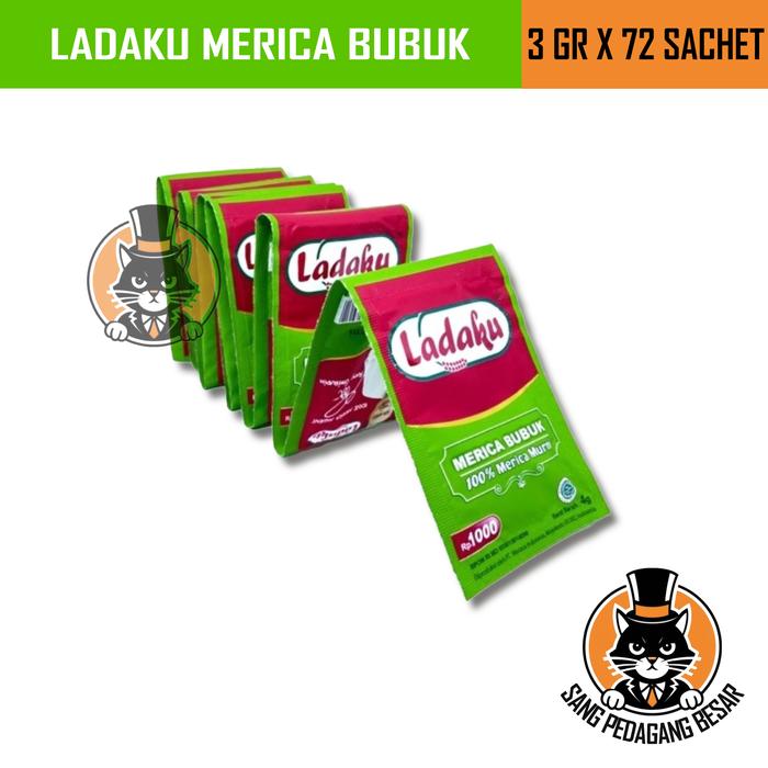 Jual Ladaku Merica Bubuk Sachet 3 Gr X 72 Sachet - Kota Tangerang ...
