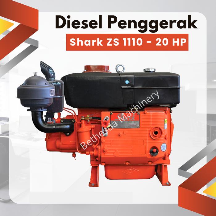 Jual Mesin Penggerak Diesel 20 PK Radiator Starter ZS1110NM - Kota Surabaya - Bethesda Mechinery ...