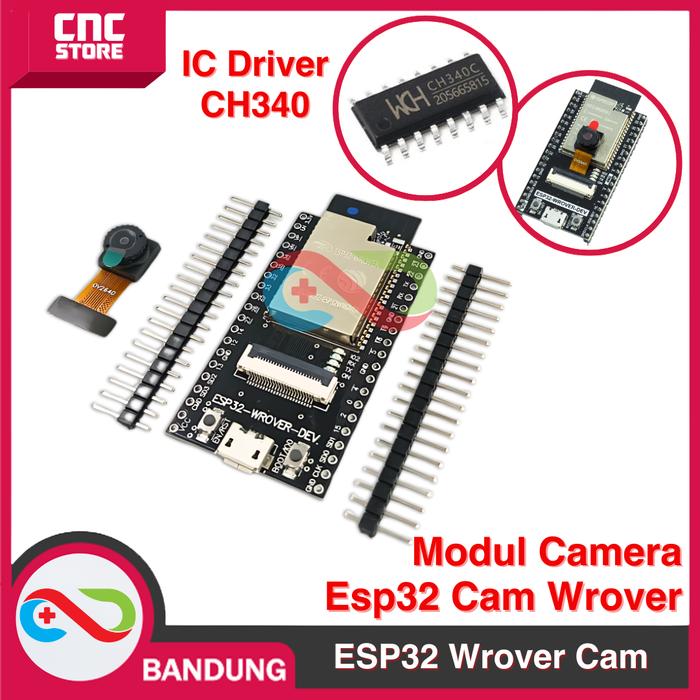 Jual NEW ESP32 WROVER CAM 2022 WIFI BLUETOOTH CAMERA ESP32-CAM DEV ...