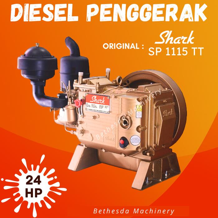 Jual Mesin Diesel Penggerak | 24 HP PK | Shark SP1115 Tanpa Tangki - Kota Surabaya - Bethesda ...