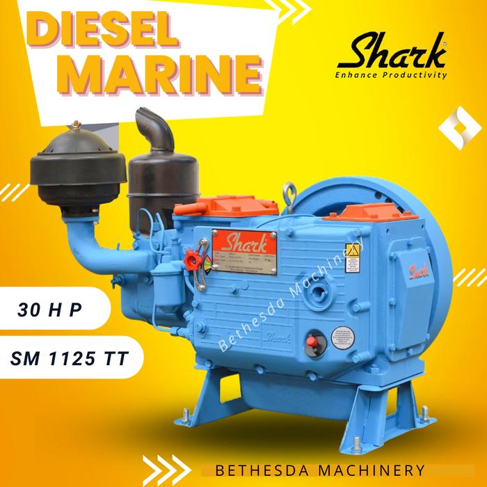Jual Mesin Diesel Shark 30 hp 30 pk SM1125 SM 1125 Marine 30HP 30PK Nelayan - Kota Surabaya - B3 ...