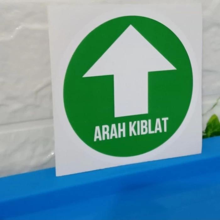 Jual STICKER SIGN ARAH KIBLAT LABEL K3 SAFETY - Jakarta Barat ...
