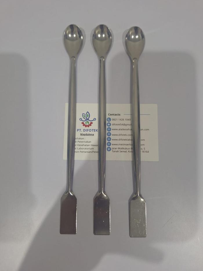 Jual spatula laboratorium stainless steel - Kota Bogor - DIFOTEK ...