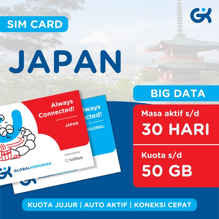 Jual SIMCARD JEPANG KUOTA BESAR | JAPAN SIM CARD KARTU DATA INTERNET ...