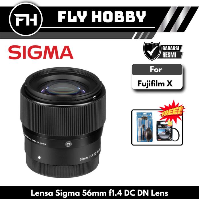 Jual Lensa Sigma 56mm f1.4 DC DN For Fujifilm X Mount - Jakarta Pusat ...