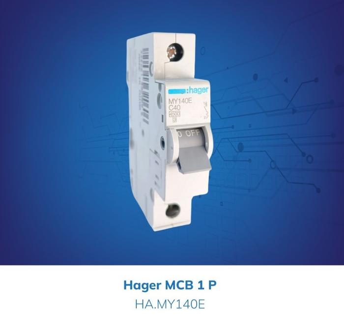 Jual MCB HAGER 1 Phase 40A MY140E - Kota Bandung - Karya Teguh Lancar ...