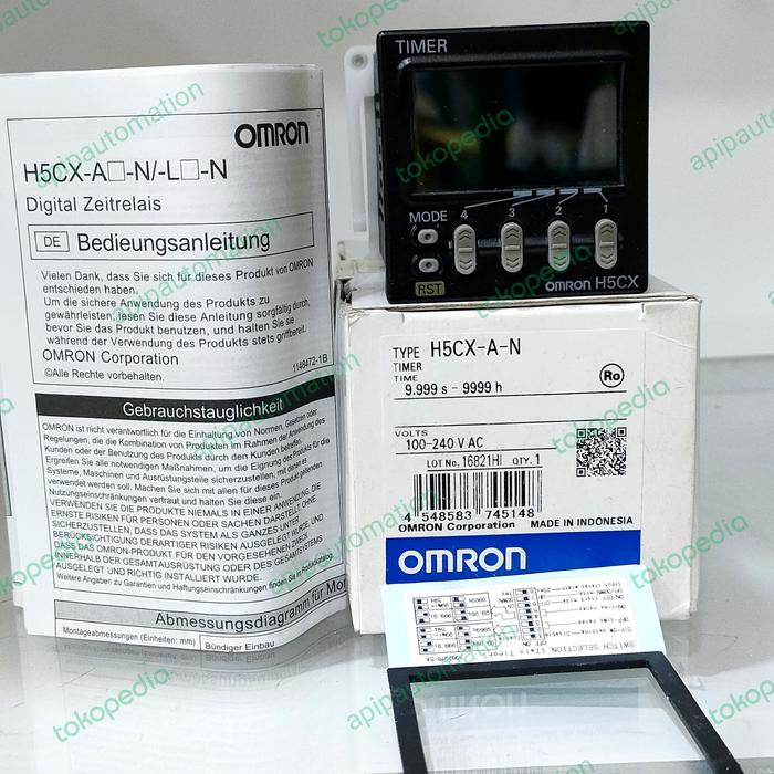 Jual TIMER OMRON H5CX-A-N ORIGINAL MADE IN INDONESIA - Kab. Tangerang - apipautomation | Tokopedia