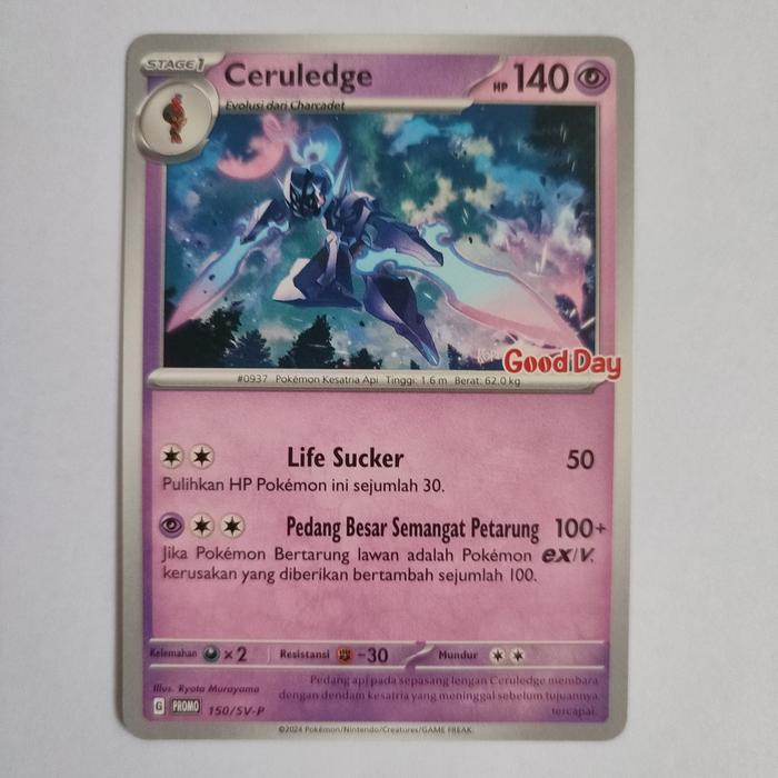 Jual KARTU POKEMON TCG INDONESIA PROMO GOOD DAY CHARIZARD PIKACHU ...