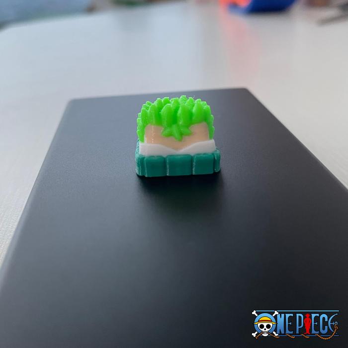 Promo Custom Keycaps - One Piece - Roronoa Zoro - Artisan Keycaps ...