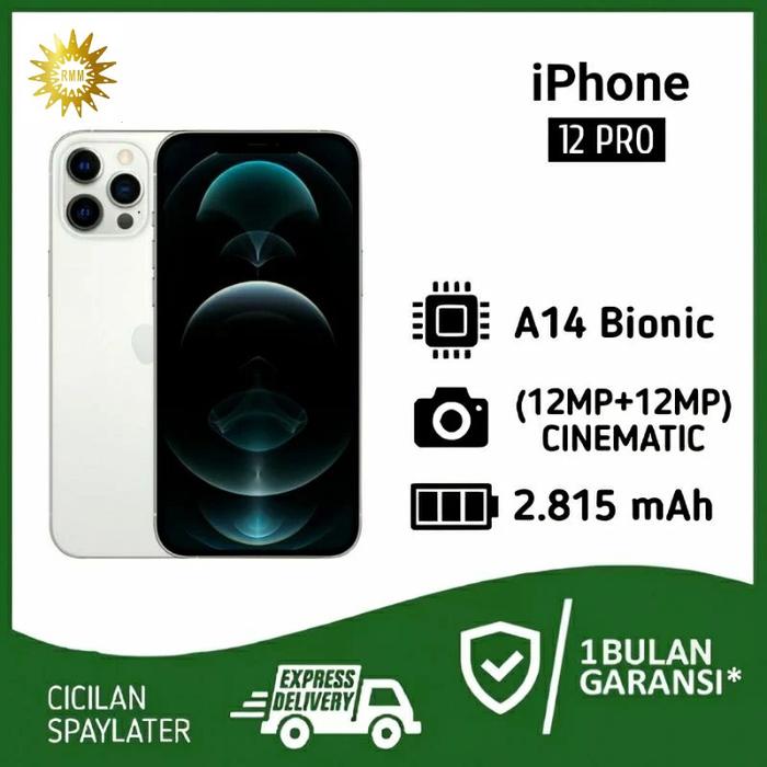 Promo iPhone 12 Pro 256Gb & 128Gb Second Original - Biru, 128 gb ...