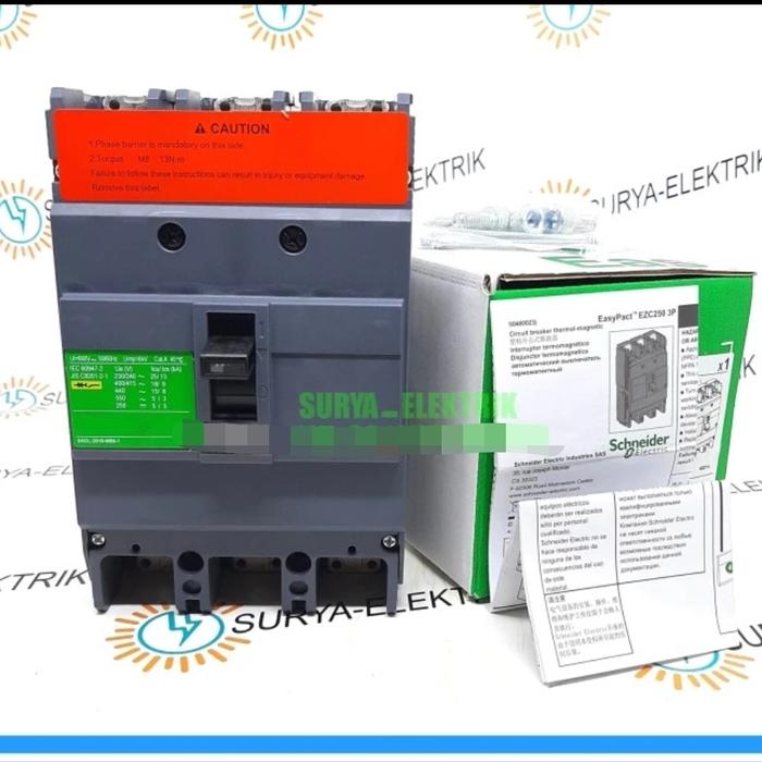 Jual mcb mccb breaker schneider ezc250n ezc 250n 100 a 100a 25ka 25 ka amp - Jakarta Pusat ...