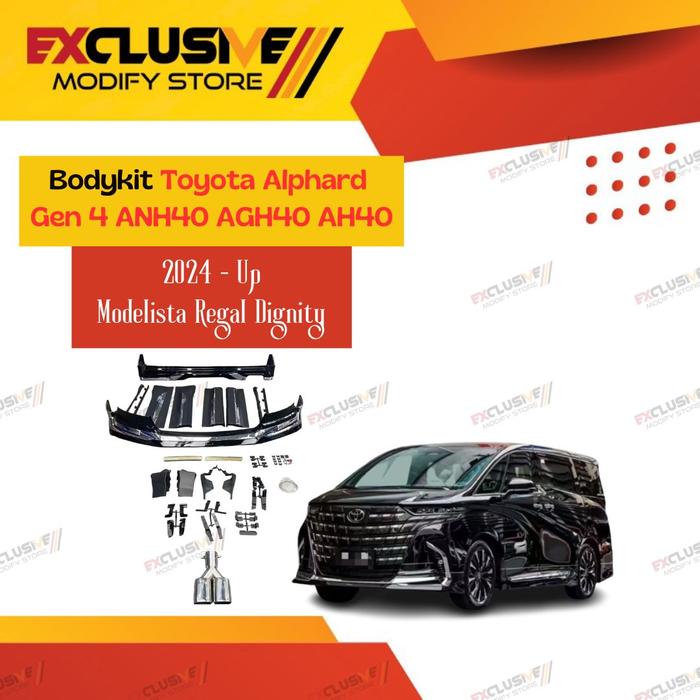 Jual TOYOTA ALPHARD GEN 4 ANH40 AGH40 AH40 (2024-Up) BODYKIT UPGRADE ...