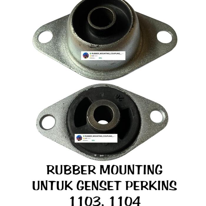 Jual RUBBER MOUNTING DUDUKAN RADIATOR BAWAH PERKINS 1103 / 1104 PN ...