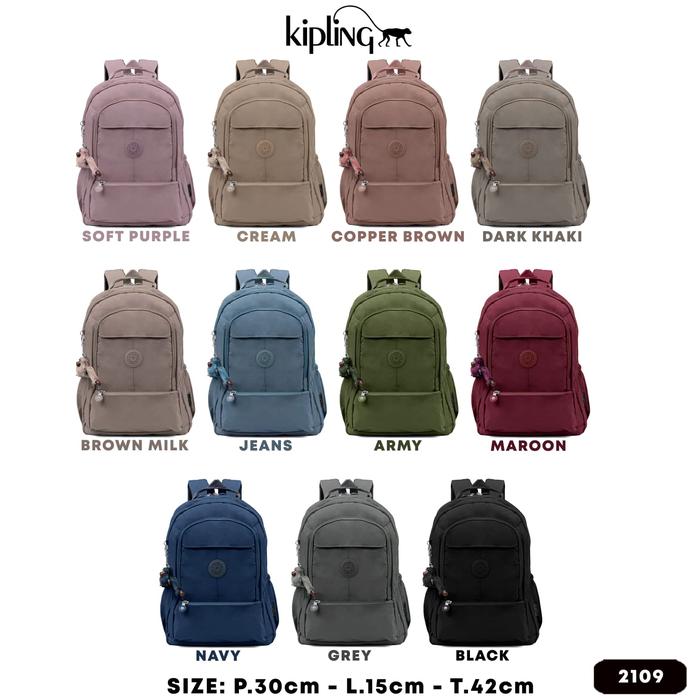 Jual Tas Ransel Kipling - Tas Laptop Backpack Sekolah Ukuran Besar ...