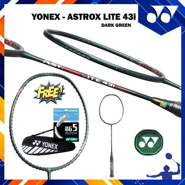 Promo YONEX ASTROX LITE 21I 27I RAKET BADMINTON ORI (Paket BG 66 Ultimax) - ASTROX 43I BG5 ...