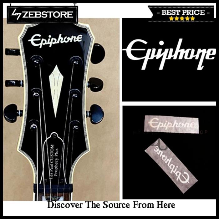 Jual Inlay Pearl Epiphone Font Headstock Veneer - Kota Bandung - ZOS ...