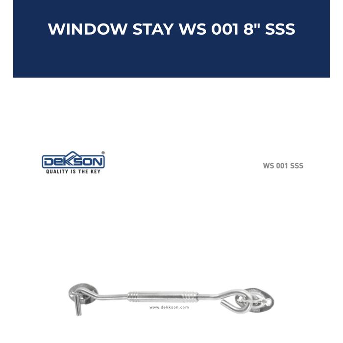 Jual HAK ANGIN PENAHAN JENDELA DEKKSON WS 001 8" SSS - Kota Tangerang ...