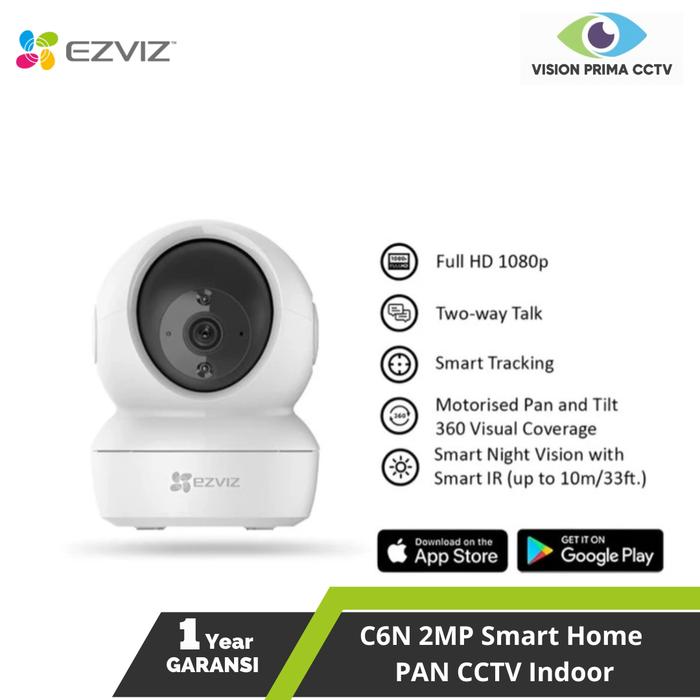 Jual EZVIZ C6N 2MP Smart Wifi Pan CCTV Indoor 1080p - Kota Medan ...