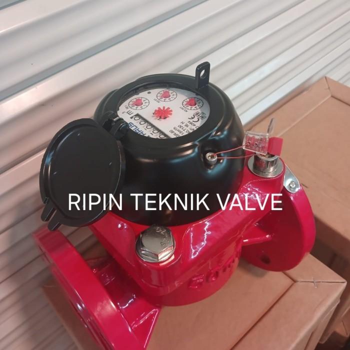 Jual FLOWMETER METERAN AIR LIMBAH KOTOR PANAS DINGIN 3" INCH DN80 ARUS ...