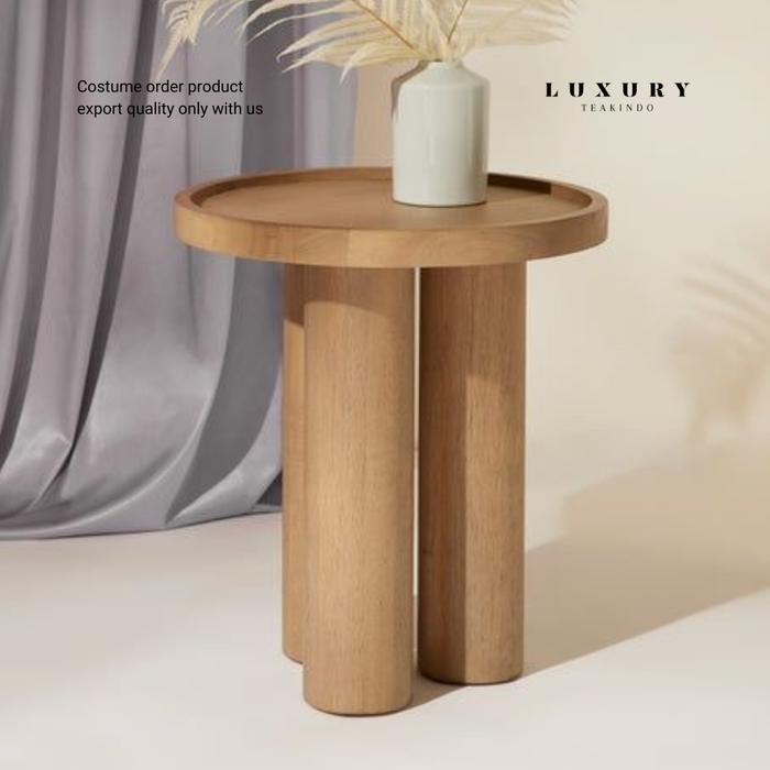 Jual Side Table Kayu Jati Minimalis / Coffee Table Minimalist Teakwood ...