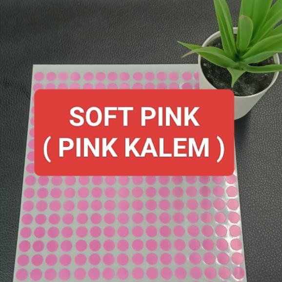 Jual Kertas Label Bulat Sticker 8 mm VISION Stiker Warna Warni ...